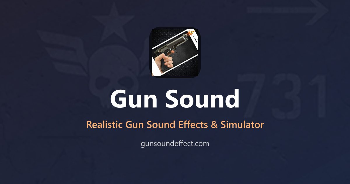 Gun Sound - Realistic Gun Sounds Effects & Simulator